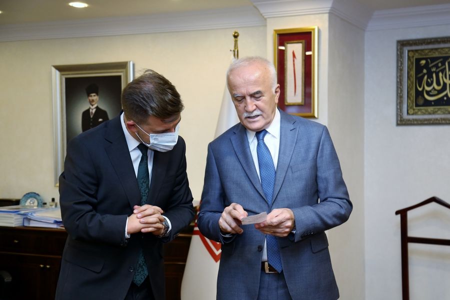 AMBASSADOR OF BOSNIA AND HERZEGOVINA TO ANKARA H.E. ADIS ALAGIC VISITED ...