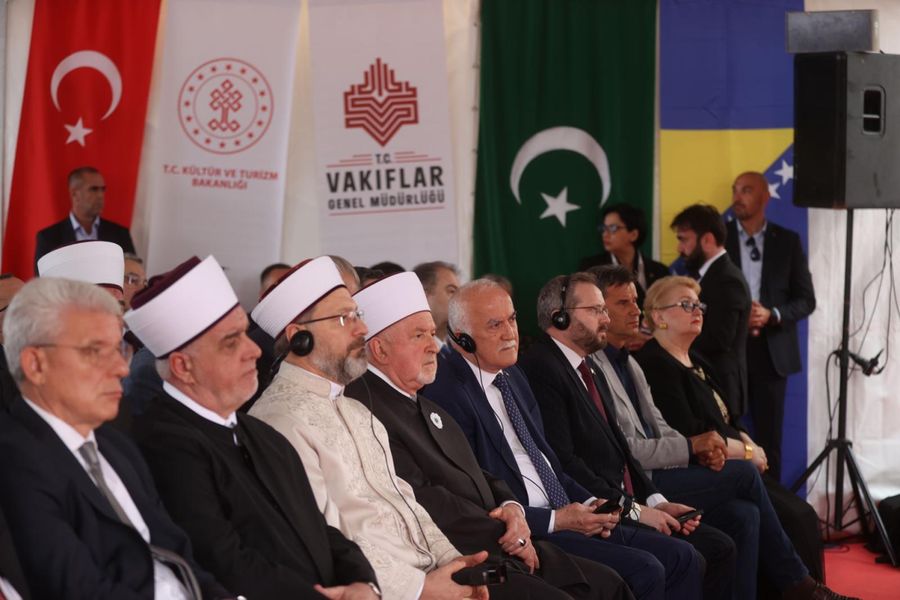 THE OPENING CEREMONY OF THE RIYASET SERVICE BUILDING WICH WAS COMPLETED ...