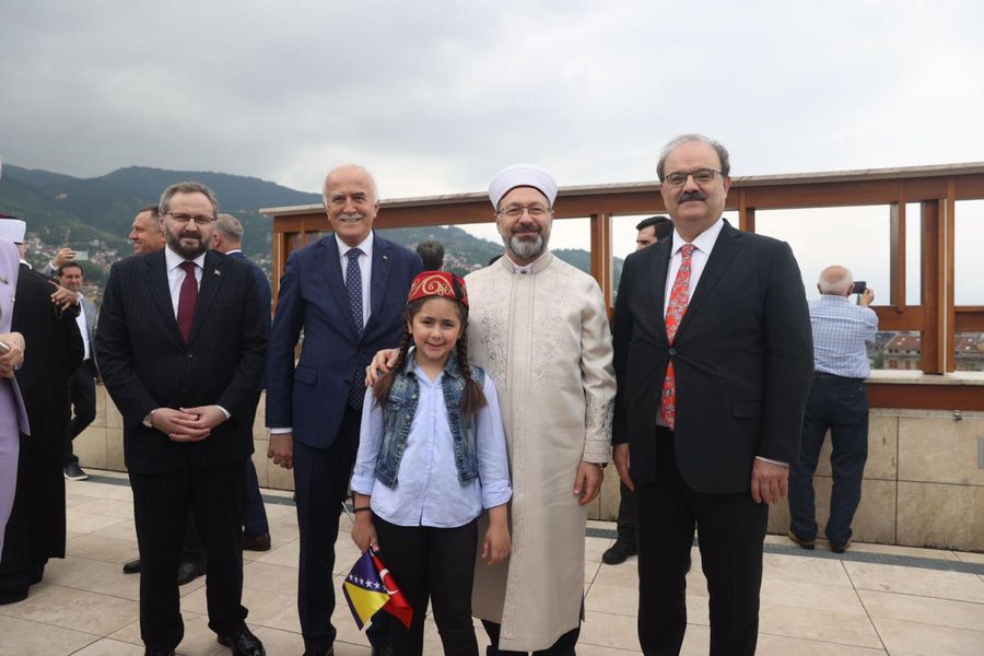 THE OPENING CEREMONY OF THE RIYASET SERVICE BUILDING WICH WAS COMPLETED ...