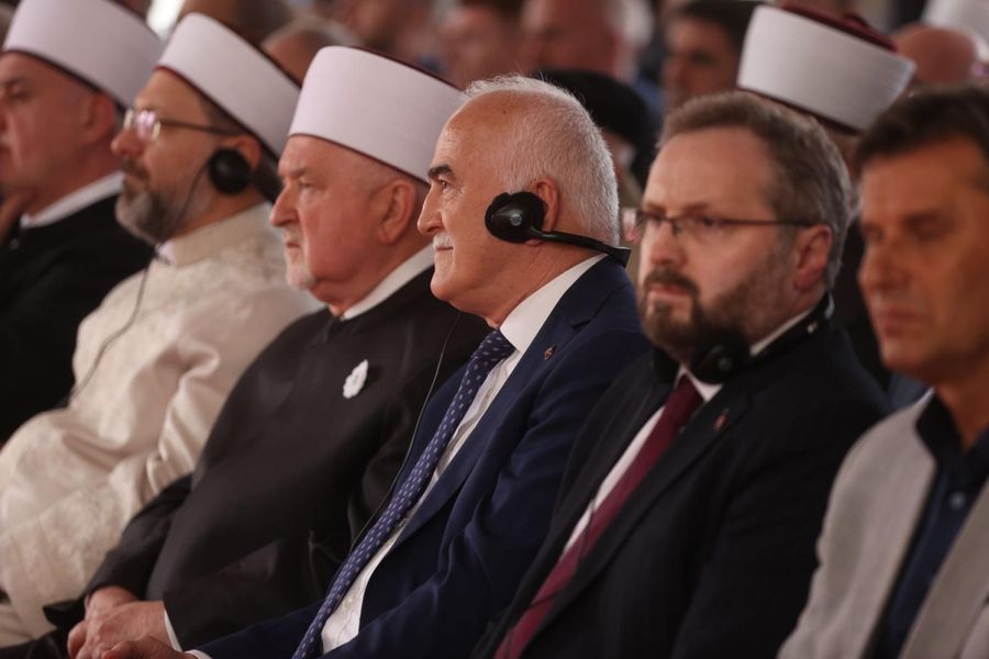 THE OPENING CEREMONY OF THE RIYASET SERVICE BUILDING WICH WAS COMPLETED ...