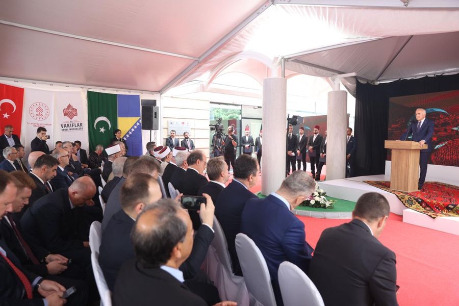 THE OPENING CEREMONY OF THE RIYASET SERVICE BUILDING WICH WAS COMPLETED ...