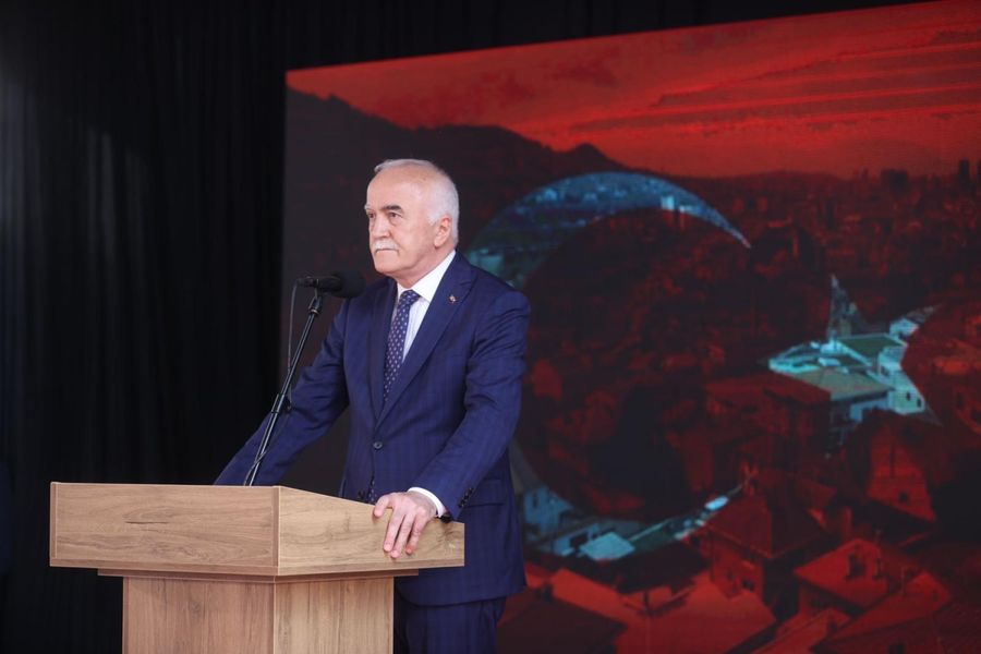 THE OPENING CEREMONY OF THE RIYASET SERVICE BUILDING WICH WAS COMPLETED ...