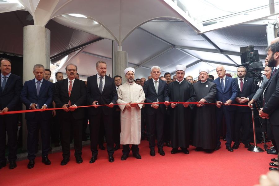 THE OPENING CEREMONY OF THE RIYASET SERVICE BUILDING WICH WAS COMPLETED ...