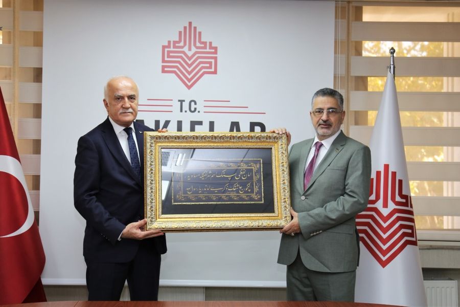 FİLİSTİN DEVLETİ BAKAN YARDIMCISI İLE BERABERİNDEKİ HEYET GENEL ...